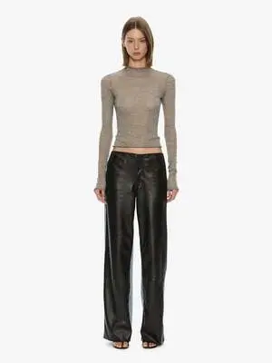 Christopher Esber Lenny Cashmere Long Sleeve Knit Top