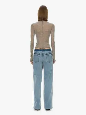 Christopher Esber Lenny Cashmere Long Sleeve Knit Top