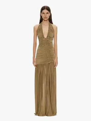 Christopher Esber Orion Gown - Khaki