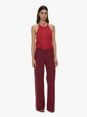 Christopher Esber Beach Quartz Halter Tank - Red