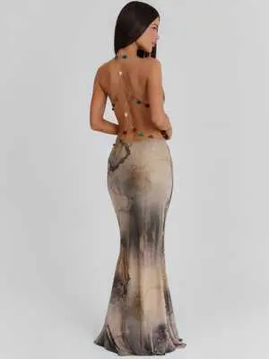 OUTCAST Taytum Maxi Dress Tempera