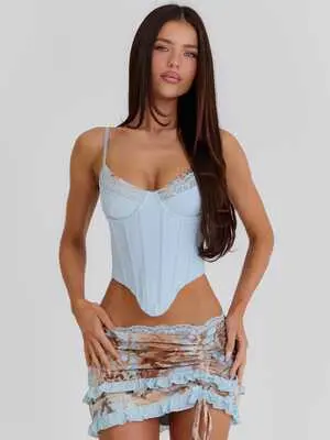 OUTCAST Nathalie Corset Top Alaska