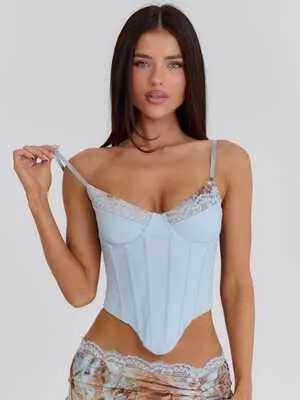 OUTCAST Nathalie Corset Top Alaska