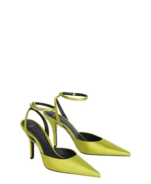 Balmain Satin Strappy Courts