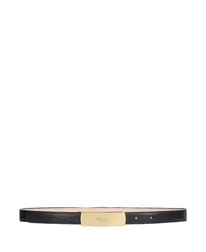Balmain Smooth Leather Belt