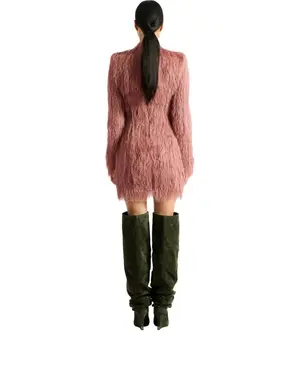 Balmain Fringe Bodycon Dress
