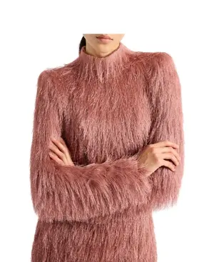 Balmain Fringe Bodycon Dress