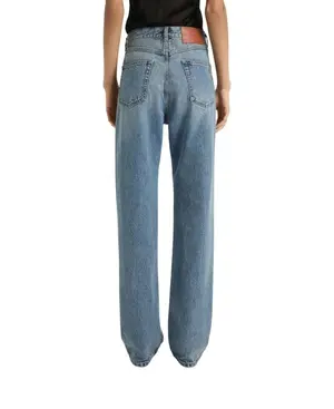 Balmain Straight-leg Faded Denim Jeans