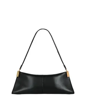 Balmain 64-83 Small Bag In Smooth Leather - Black