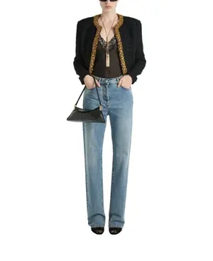 Balmain Embroidered Tweed Jacket