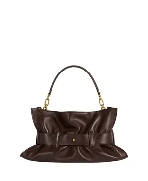 Balmain Anthem Medium Bag In Smooth Leather