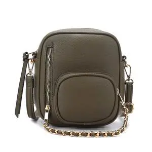 MKF COLLECTION - J'OMOR Winona Crossbody Bag Handbag Olive - Green