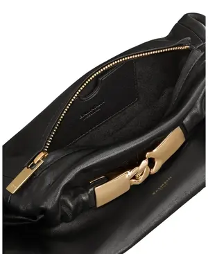 Balmain Dinner At 8 Small Smooth Leather Bag