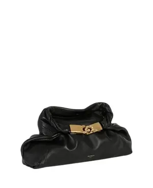 Balmain Dinner At 8 Small Smooth Leather Bag