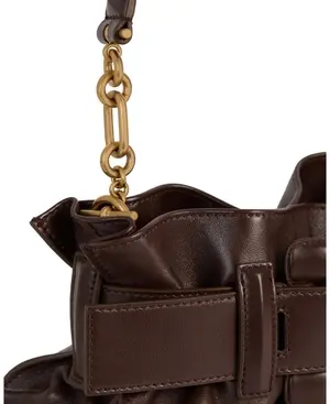 Balmain Anthem Mini Bag In Smooth Leather
