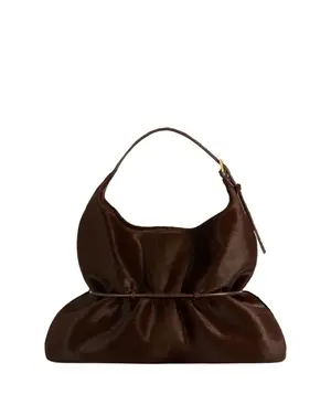Balmain Sphynx Medium Bag In Pony-effect Leather