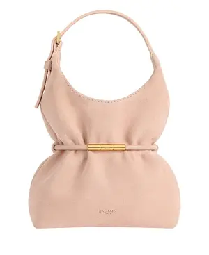 Balmain Sphynx Mini Bag In Suede