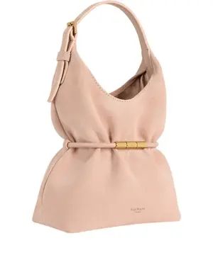 Balmain Sphynx Mini Bag In Suede