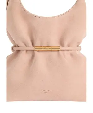 Balmain Sphynx Mini Bag In Suede