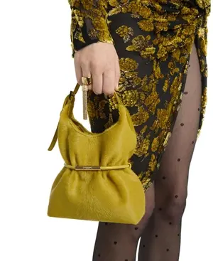 Balmain Sphynx Mini Bag In Pony-effect Leather