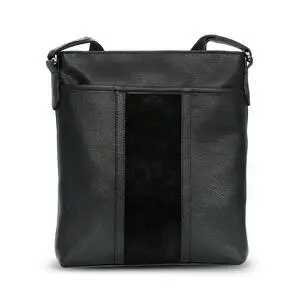 LUIS STEVEN Tablet Crossbody - Black
