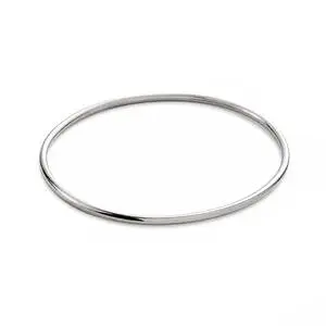 OUTOFOFFICE Simple Anklet - Silver