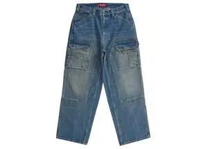 Supreme Double Knee Utility Pant - Blue