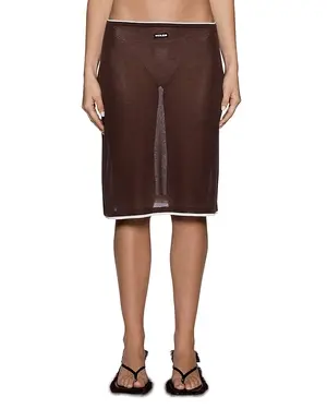 Ksubi Sott Layered Midi Skirt