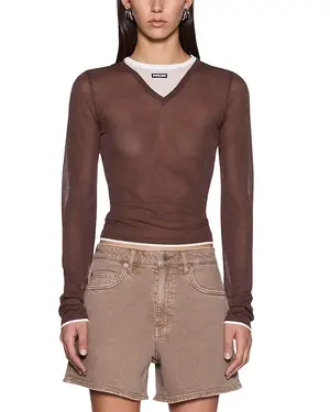 Ksubi Sott Layered Long Sleeve Top