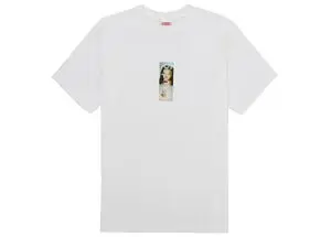 Supreme Prayer Card Box Logo Tee Shirt
