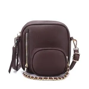 MKF COLLECTION - J'OMOR Winona Crossbody Bag Handbag Coffee - Yellow