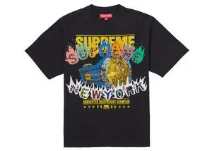 Supreme Undisputed Short Sleeve Top - Black