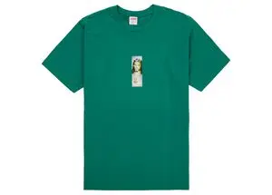 Supreme Prayer Card Box Logo Tee Shirt - Light Pine