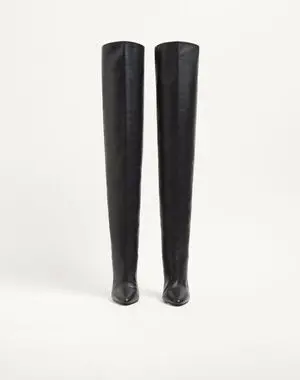 Valentino Garavani Over-the-knee Calfskin Boot 105mm