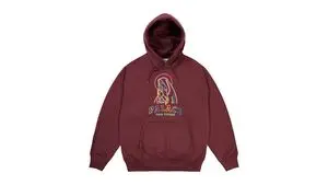 PALACE Pray For Us Hood - Maroonish