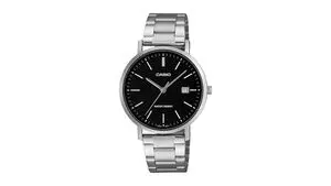 Casio Analog Watch With Stainless Steel Band - Ion Plated