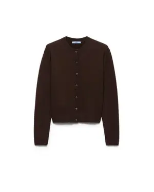 Prada Cashmere Cardigan - Brown