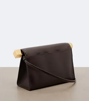 Jacquemus Rond Carré Small Leather Clutch