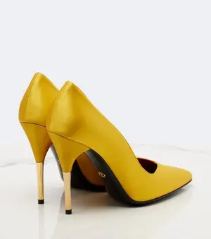 Valentino Garavani Enigme Satin Pumps