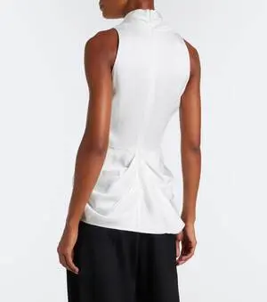 Givenchy Draped Satin Top
