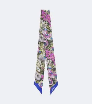 Valentino Garavani Floral Silk Scarf - Multicoloured