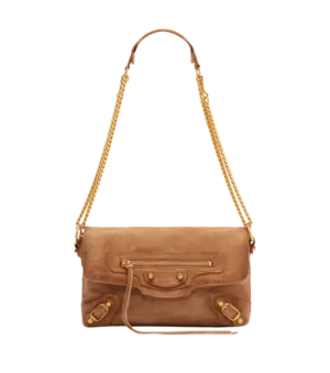 Balenciaga Le City Shoulder Bag - Brown