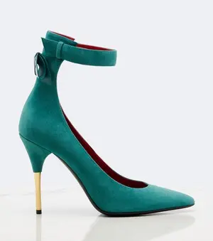 Valentino Garavani Fatale Bow-detail Suede Pumps