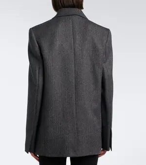 TOTEME Herringbone Wool Blazer