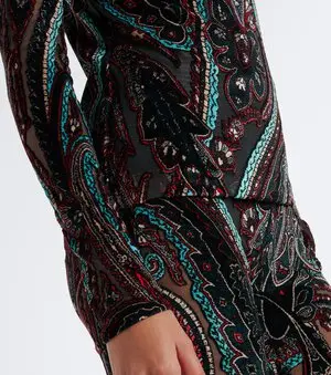 Etro Patch-appliqué Paisley Top