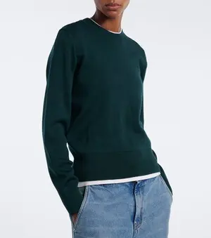 AMI Paris De Coeur Virgin Wool Sweater