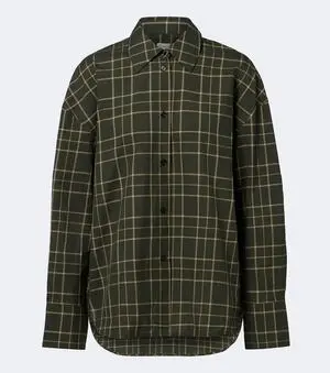 TOTEME Checked Cotton Shirt