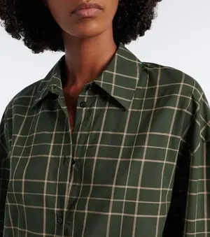 TOTEME Checked Cotton Shirt