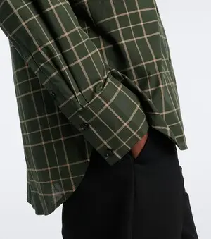 TOTEME Checked Cotton Shirt
