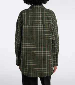 TOTEME Checked Cotton Shirt